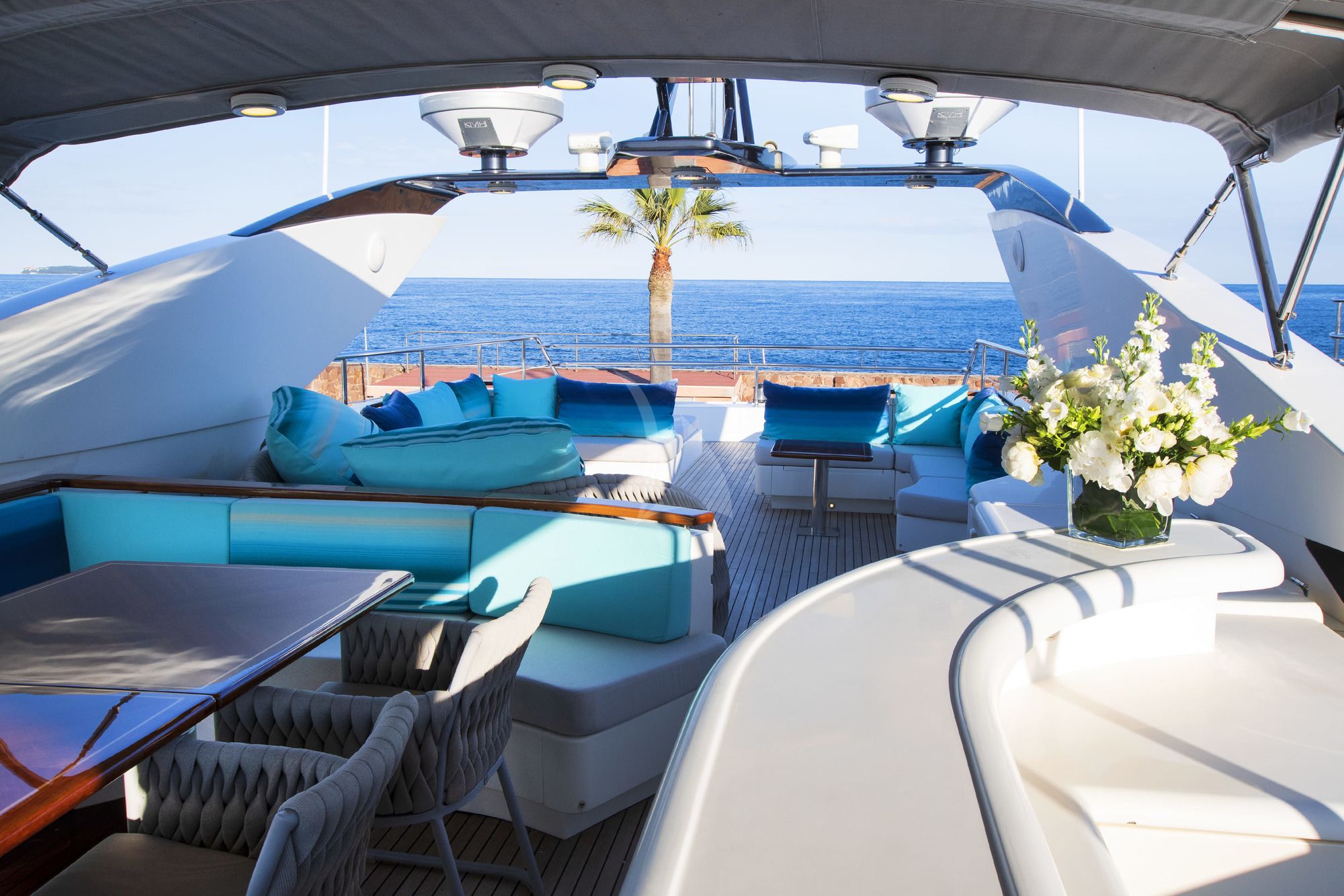 Luxury Crewed Motor Yacht LADY EMMA - Couach 3300 Fly - 4 Cabins ...