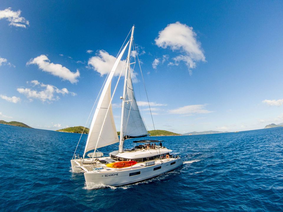 Luxury Crewed Catamaran SUMMERTIME - Lagoon 52 - 5 Cabins - Sicily ...