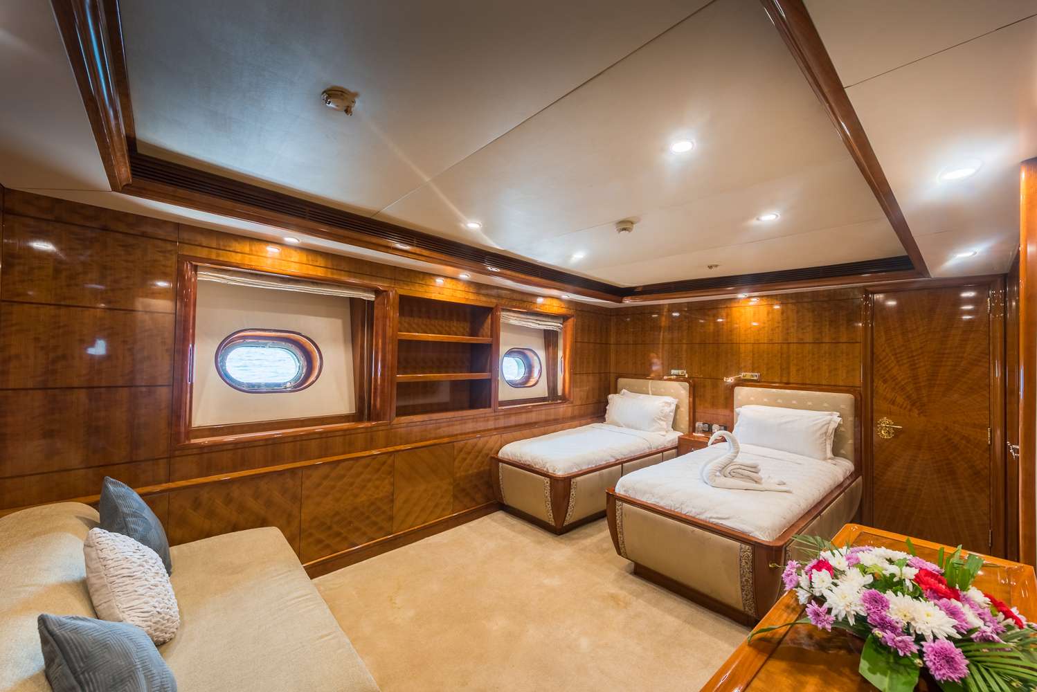 Luxury Crewed Motor Yacht ASHENA - Custom Build - 6 Cabins - Mahe ...