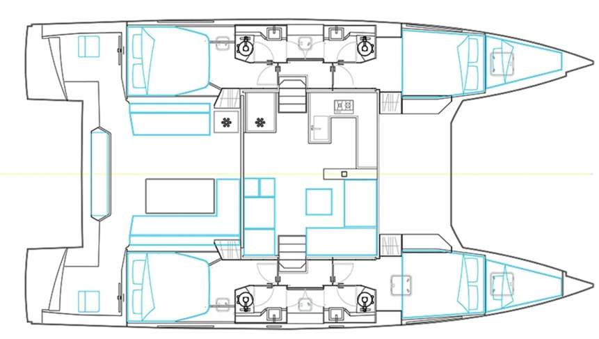 Crewed Catamaran MARIEL - Nautitech 46 - 3 Cabins - Virgin Islands - St ...
