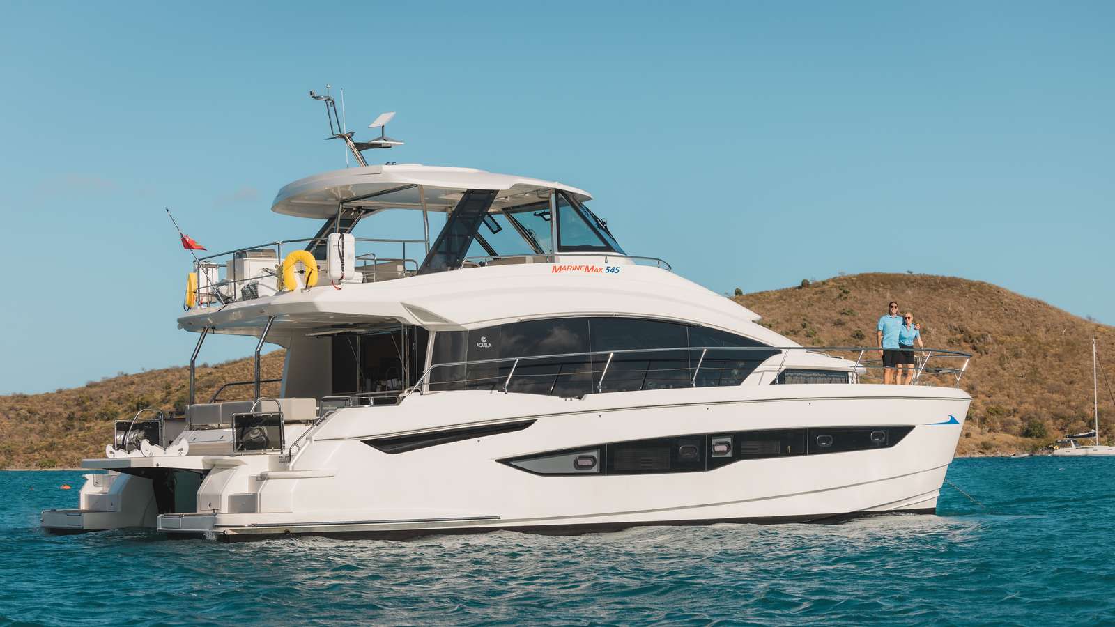Power Catamaran GRACE - Aquila 54 - 4 Cabins - Tortola - Anegada ...