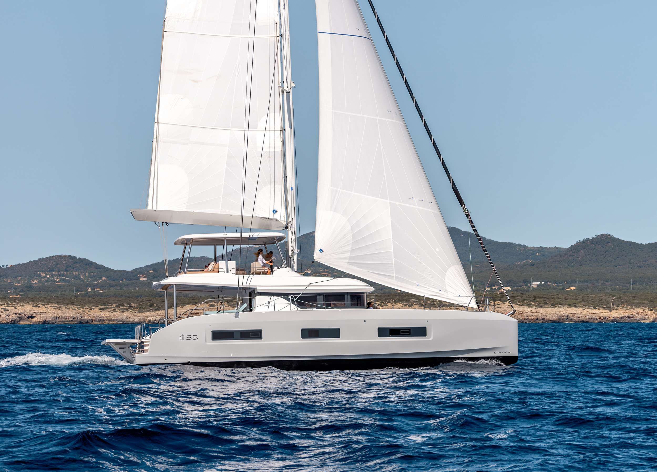 Crewed Catamaran AZUL - Lagoon 55 - 4 Cabins - Corfu - Preveza - Lefkas ...