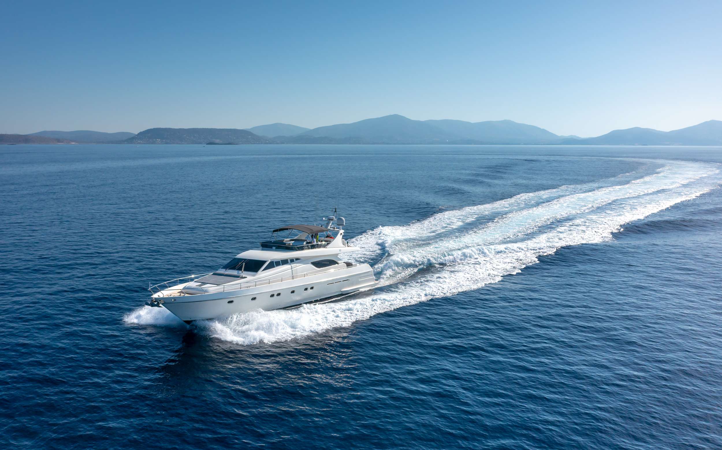 Crewed Motor Yacht MY WAY - Ferretti 72 - 4 Cabins - Greece - Athens ...