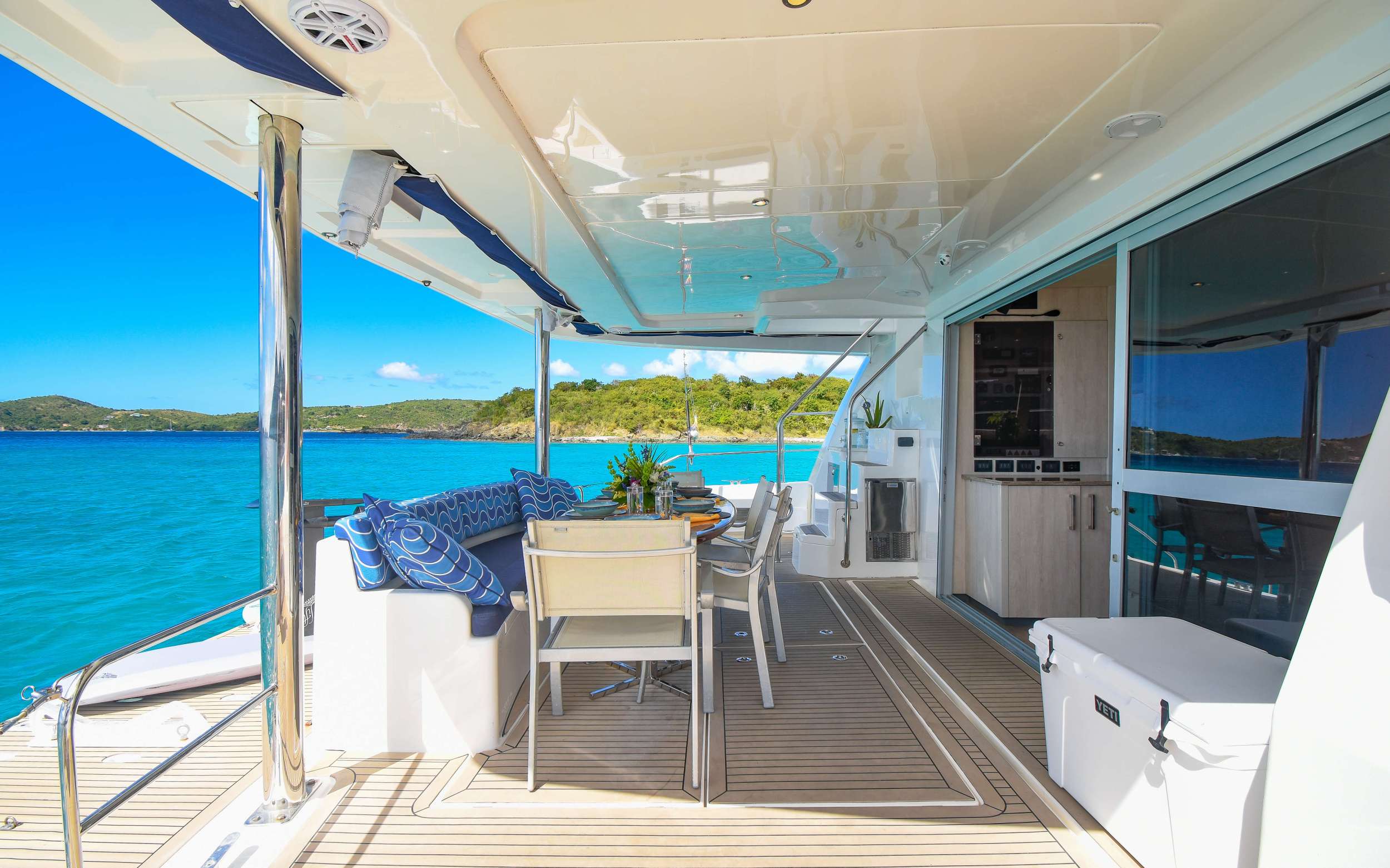 Crewed Catamaran LEEWAY - Leopard 58 - 3 Cabins - St. Thomas - USVI ...