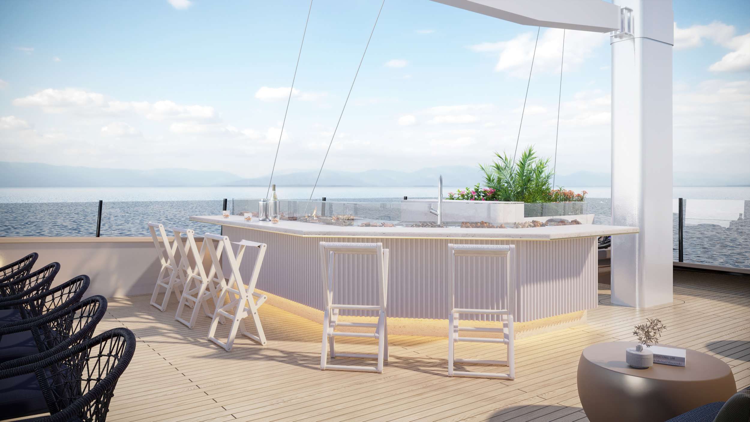 Crewed Motor Sailer SCORPIOS - Custom Build 52m - 10 Cabins - Split ...