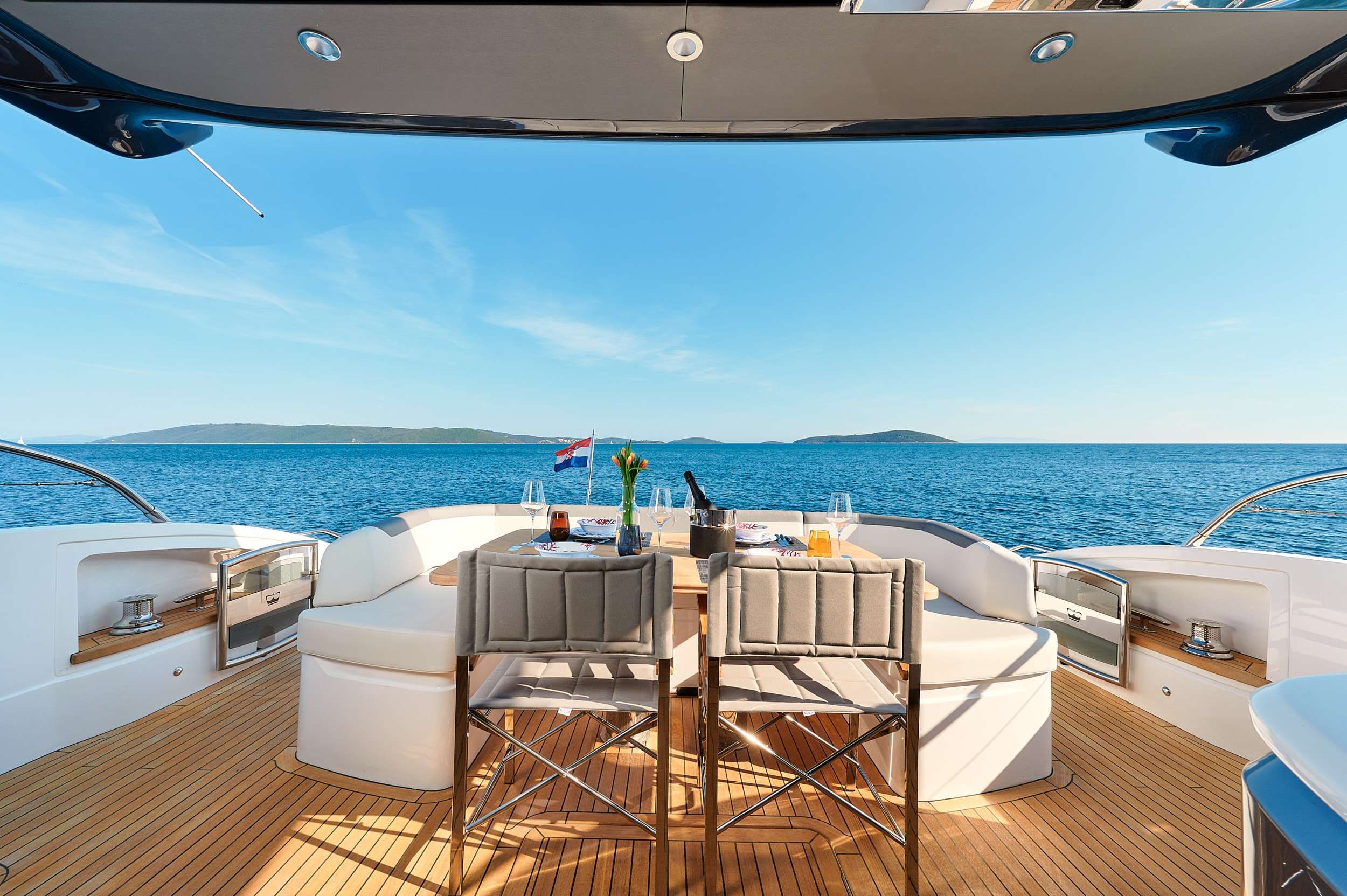 Crewed Motor Yacht MeSoFa - Princess V65 - 3 Cabins - Split - Dubrovnik - Hvar - Croatia ...