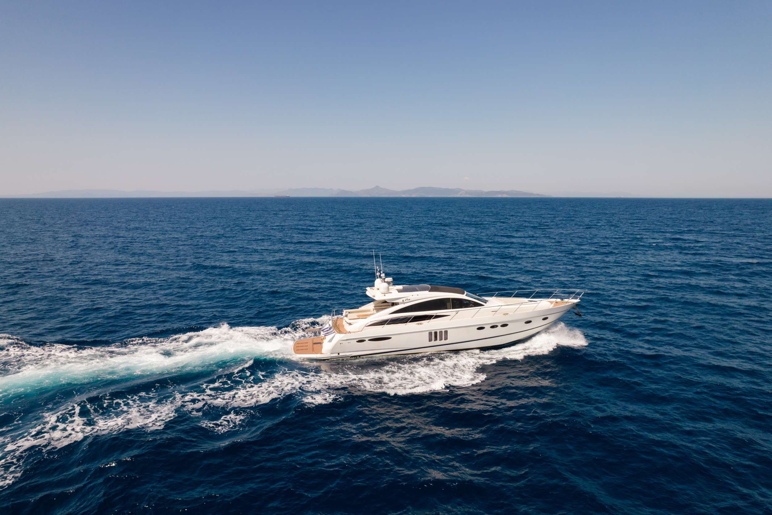 Crewed Motor Yacht MOJO - Princess 65 - 2 Cabins - Athens - Mykonos ...