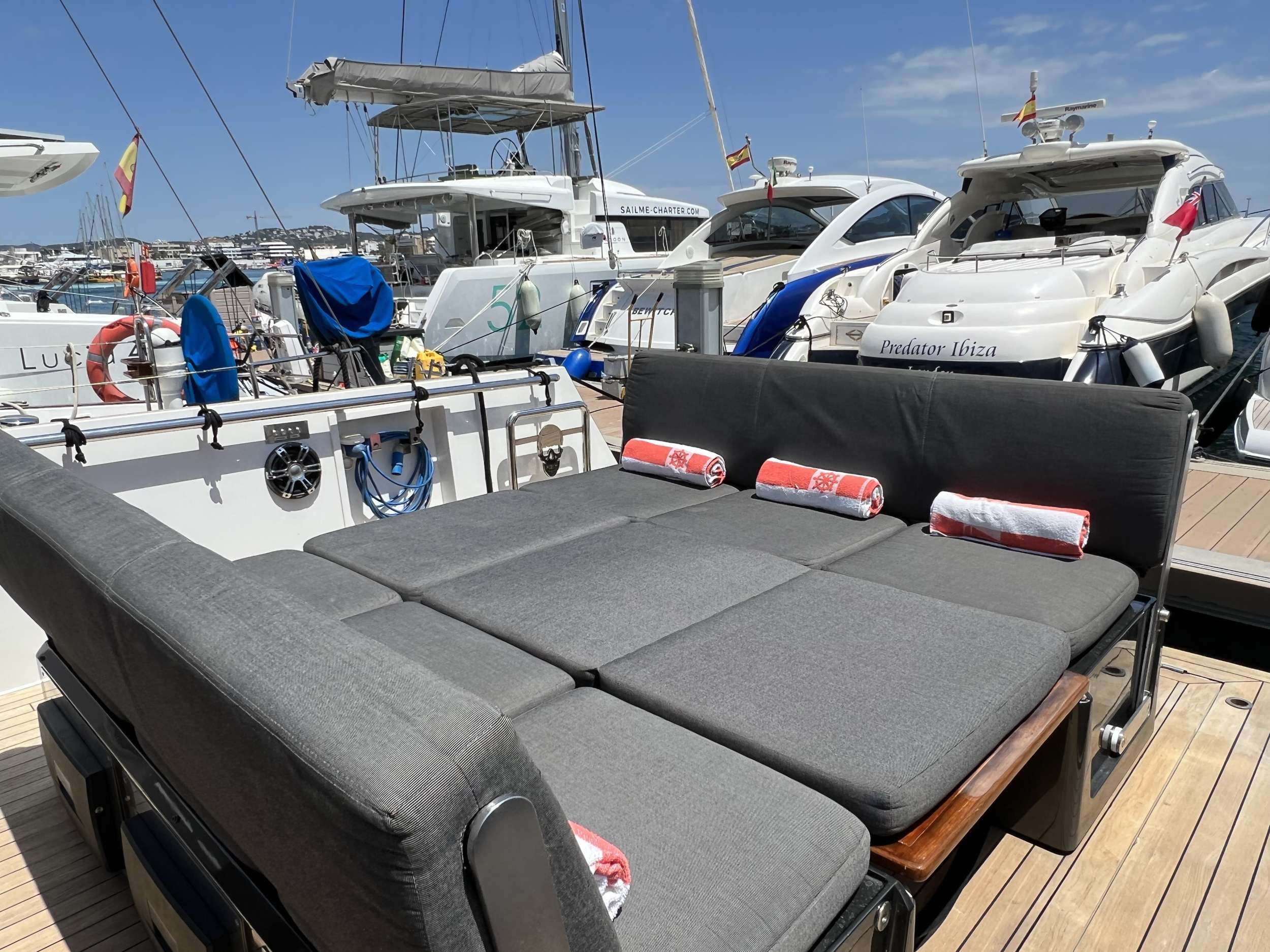 Crewed Motor Yacht BULLITT - Fjord Open 40 - 1 Cabin - Ibiza - Balearic ...