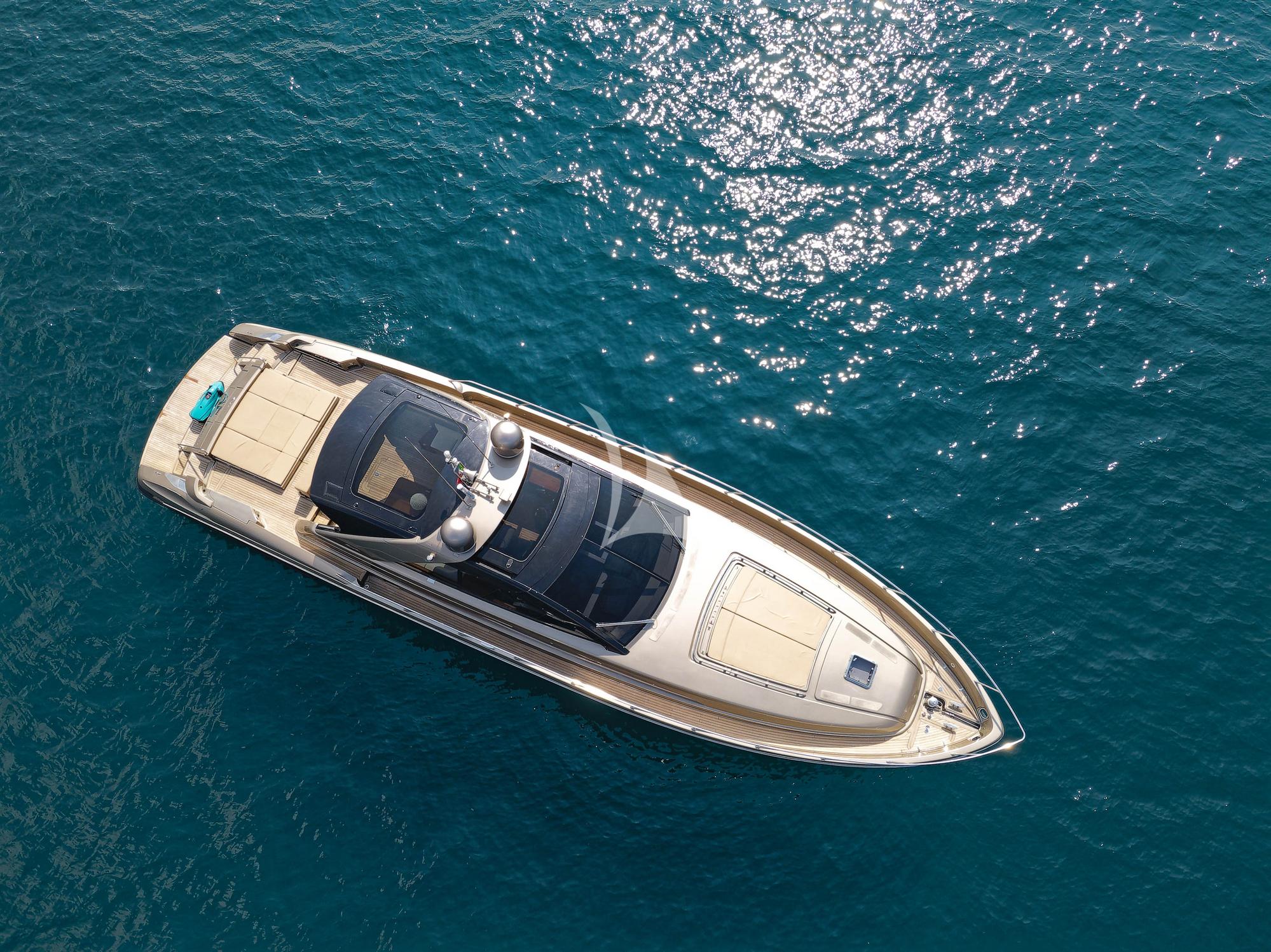 Luxury Crewed Motor Yacht ALTER EGO - Riva 68 - 3 Cabins - Naples ...
