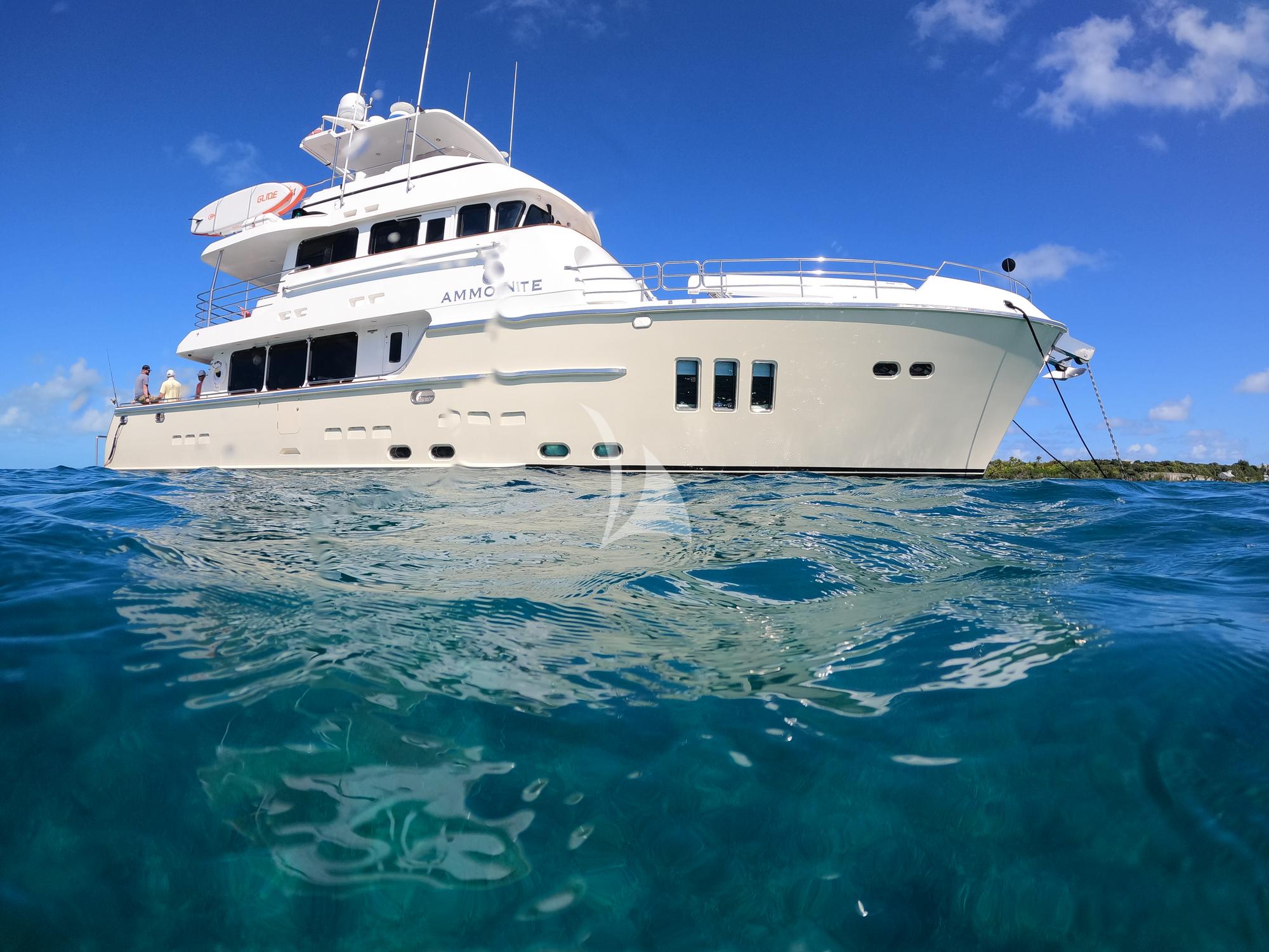Crewed Motor Yacht AMMONITE - Nordhavn Custom 23m - 3 Cabins - Abaco ...