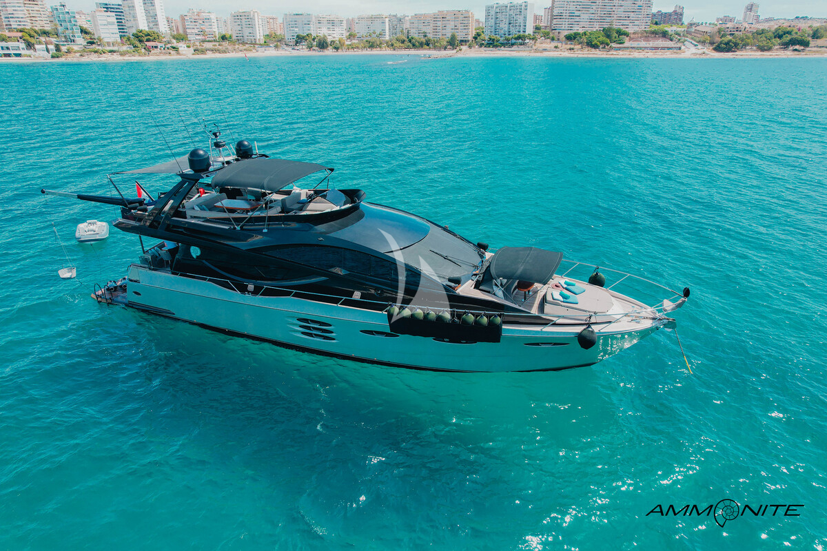 Luxury Crewed Motor Yacht AMMONITE - Numarine 78 - 4 Cabins - Ibiza ...