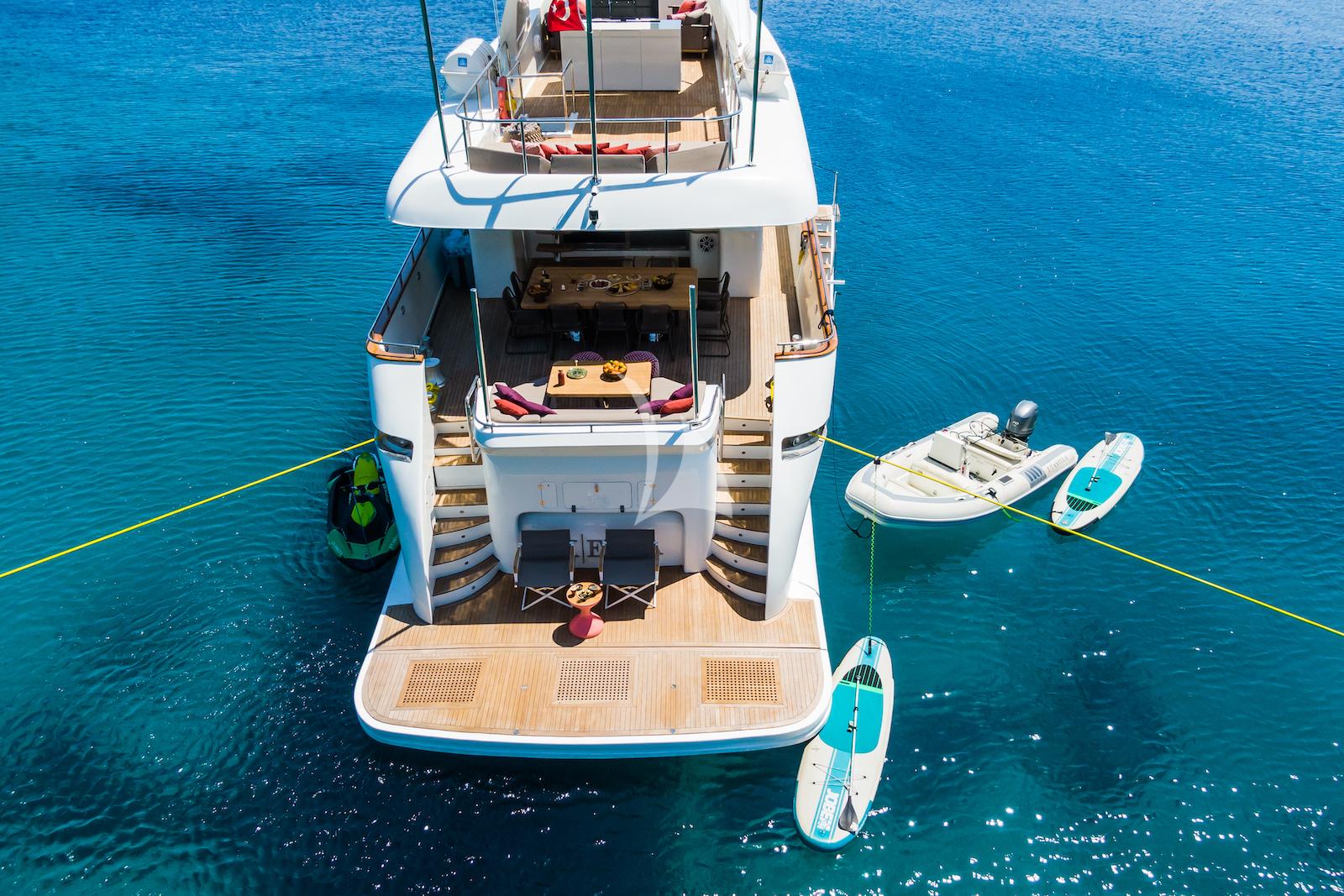 Crewed Motor Yacht AXELLA - Eurocraft 110 - 5 Cabins - Bodrum ...