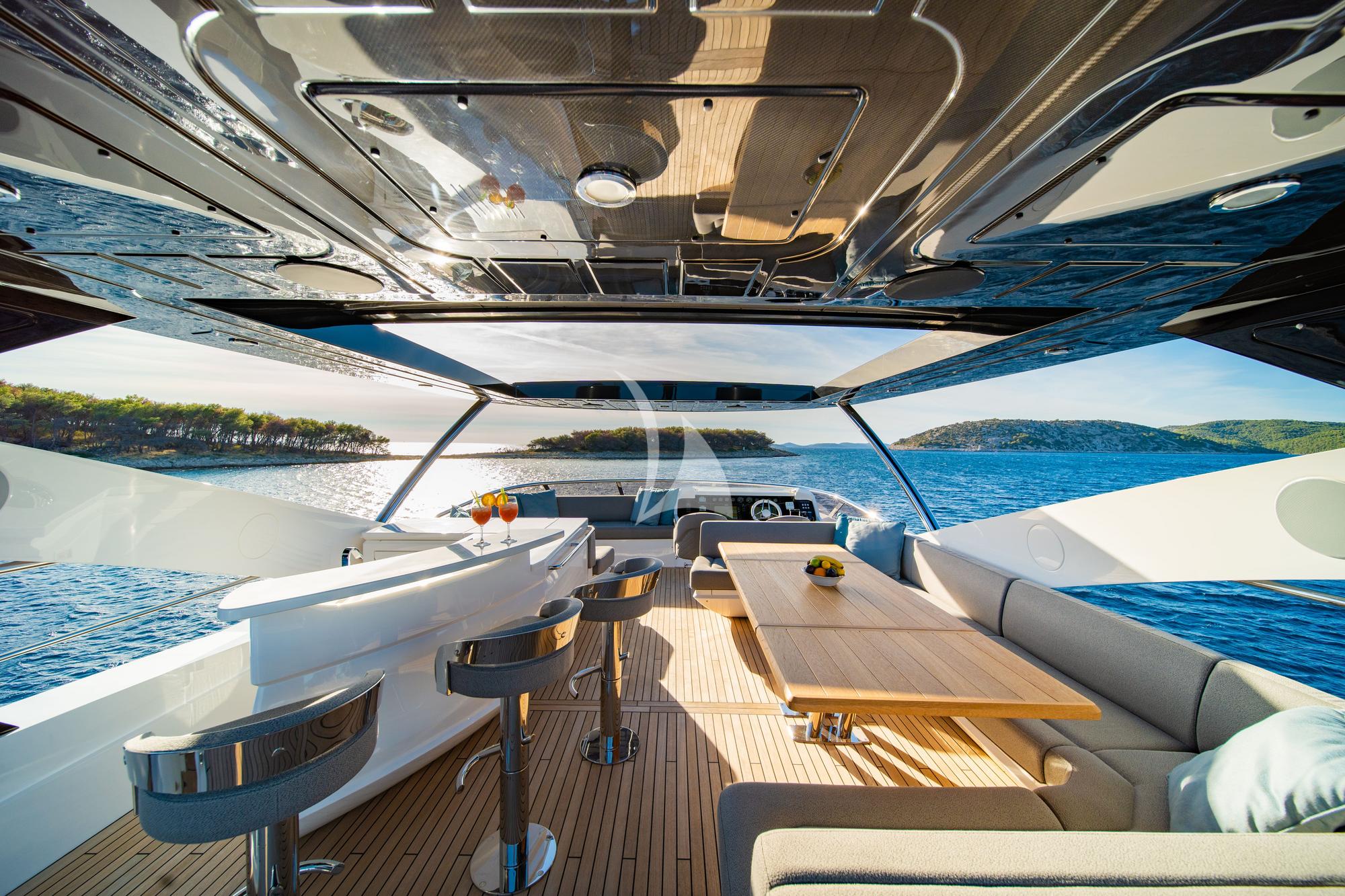 Luxury Crewed Motor Yacht BLACK MAMBA - Sunseeker 86 Yacht - 4 Cabins ...