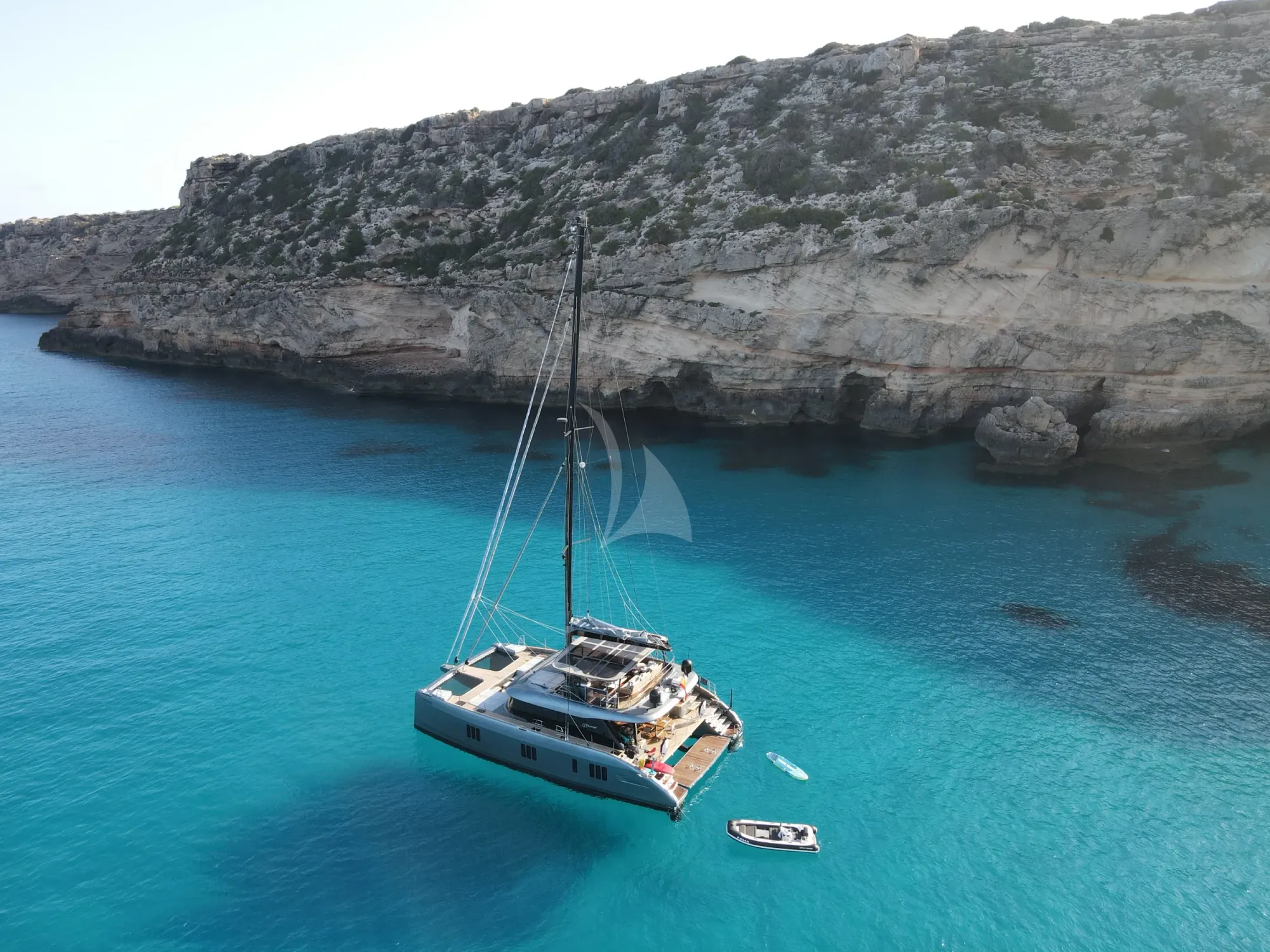 Luxury Crewed Catamaran CALMA - Sunreef 60 - 5 Cabins - Mallorca ...