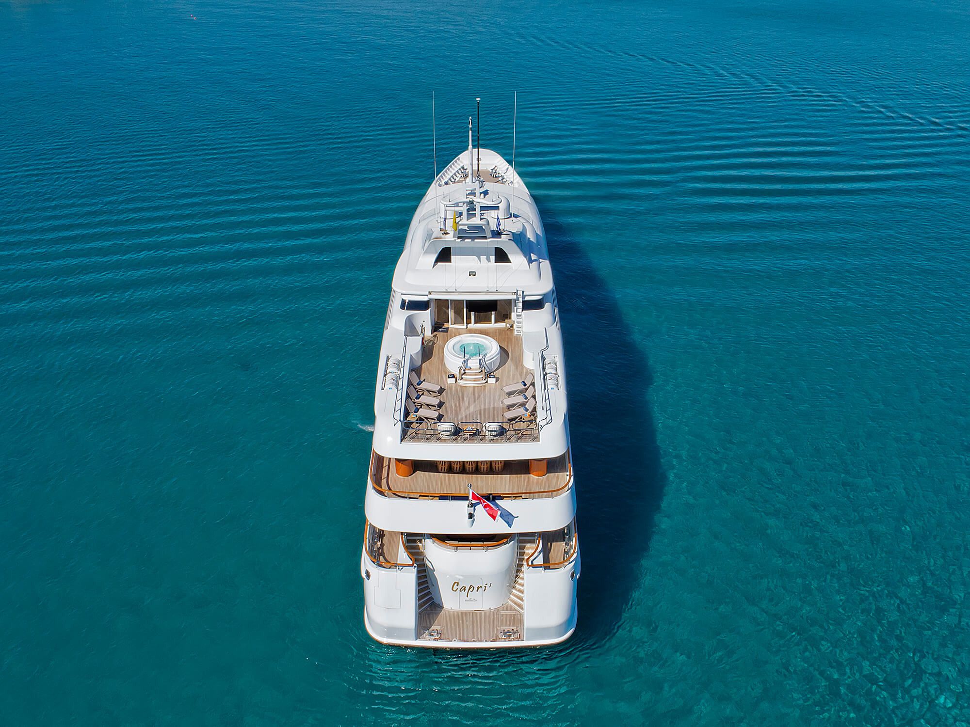 Luxury Crewed Motor Yacht CAPRI I - Lurssen 58m - 6 Cabins - Athens ...