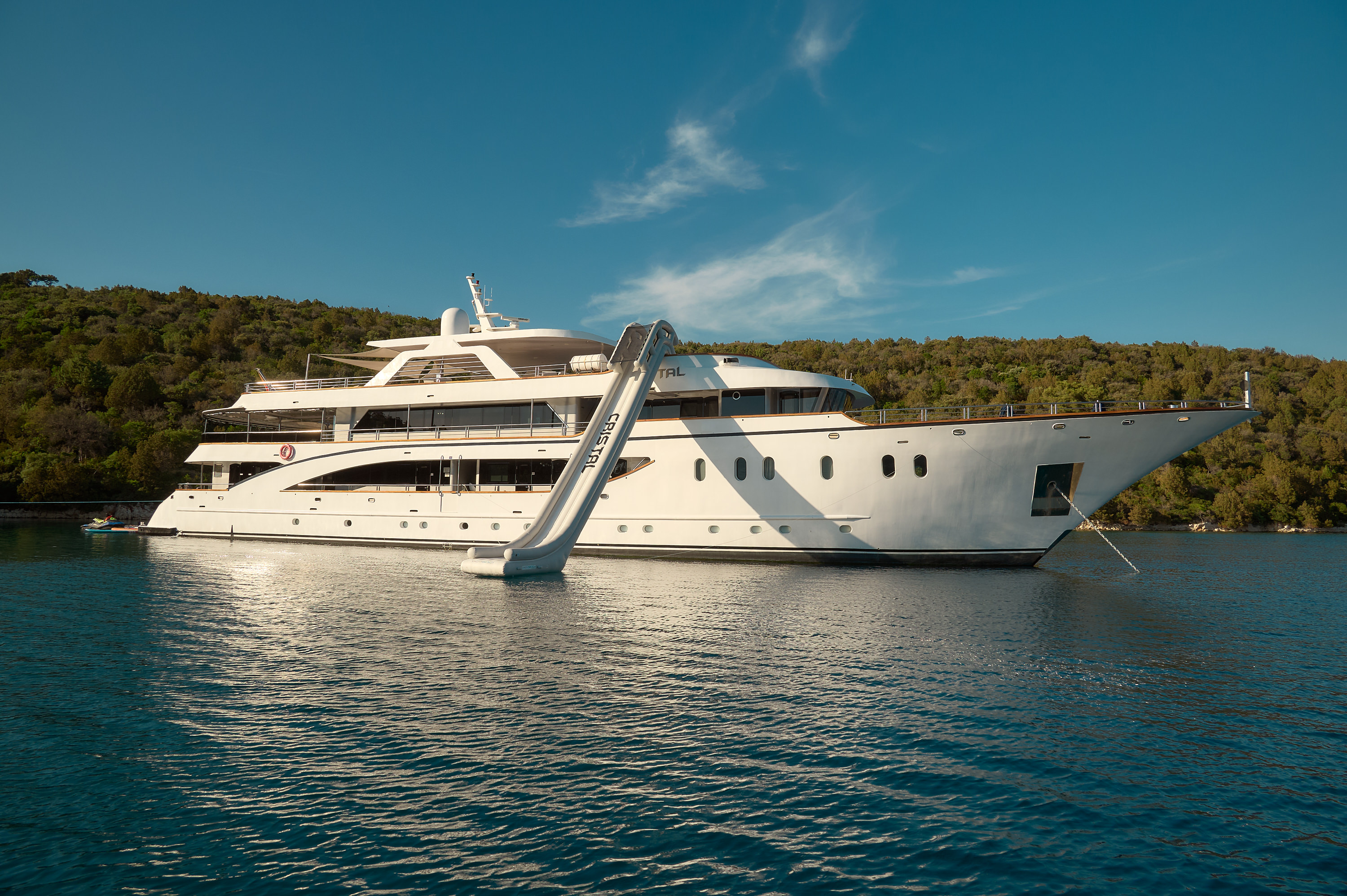 Crewed Motor Yacht CRISTAL - Custom 49m - 15 Cabins - Split - Dubrovnik ...