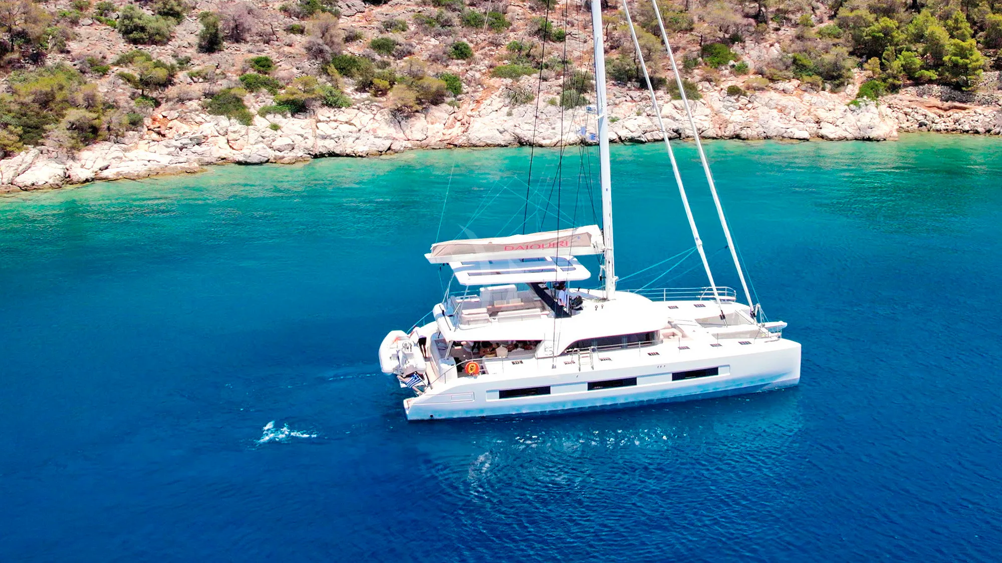 Luxury Crewed Catamaran DAIQUIRI - Lagoon 65 - 5 Cabins - Athens ...