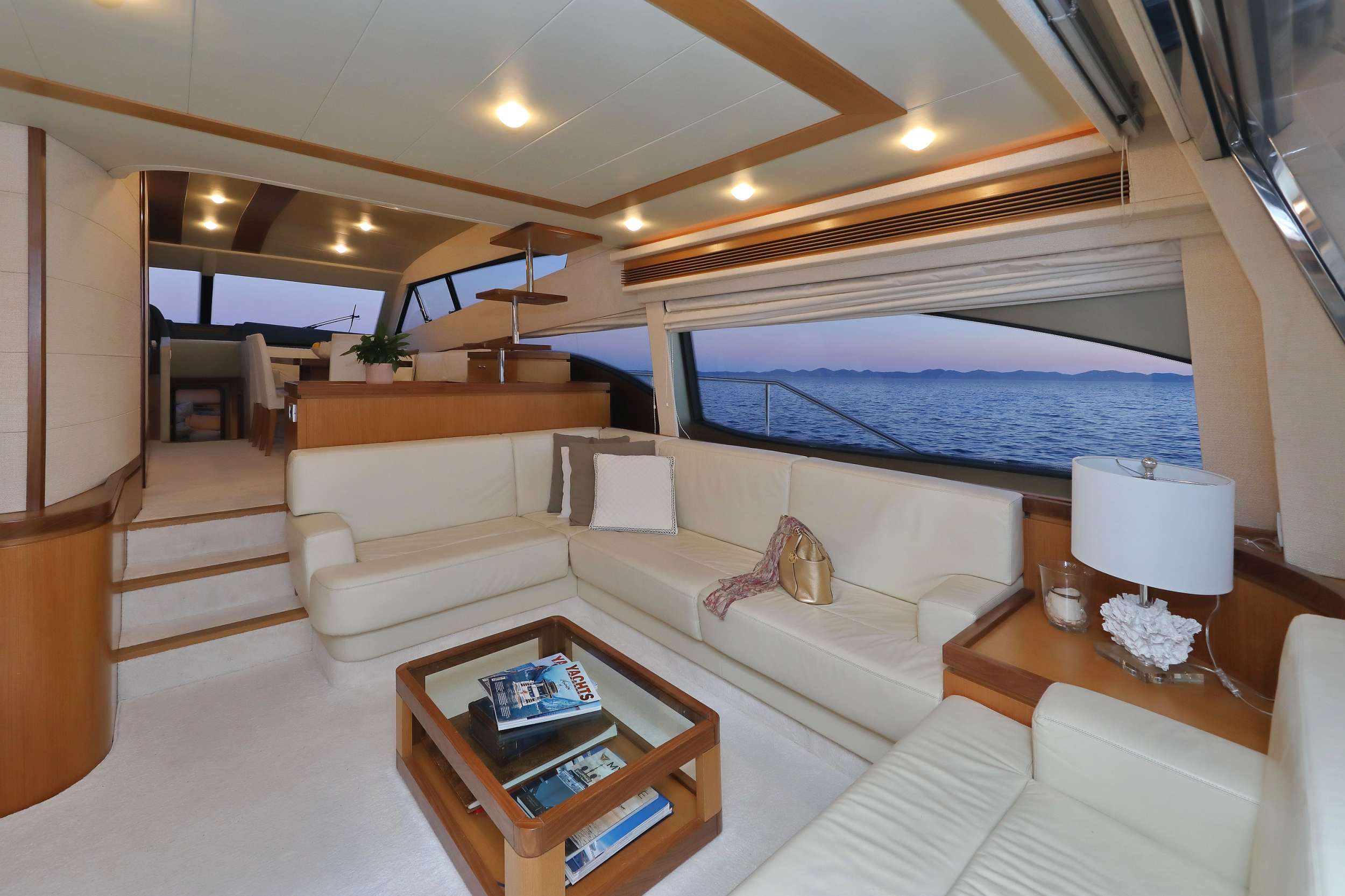 Crewed Motor Yacht DOMINIQUE - Ferretti 681 - 4 Cabins - Split - Hvar ...
