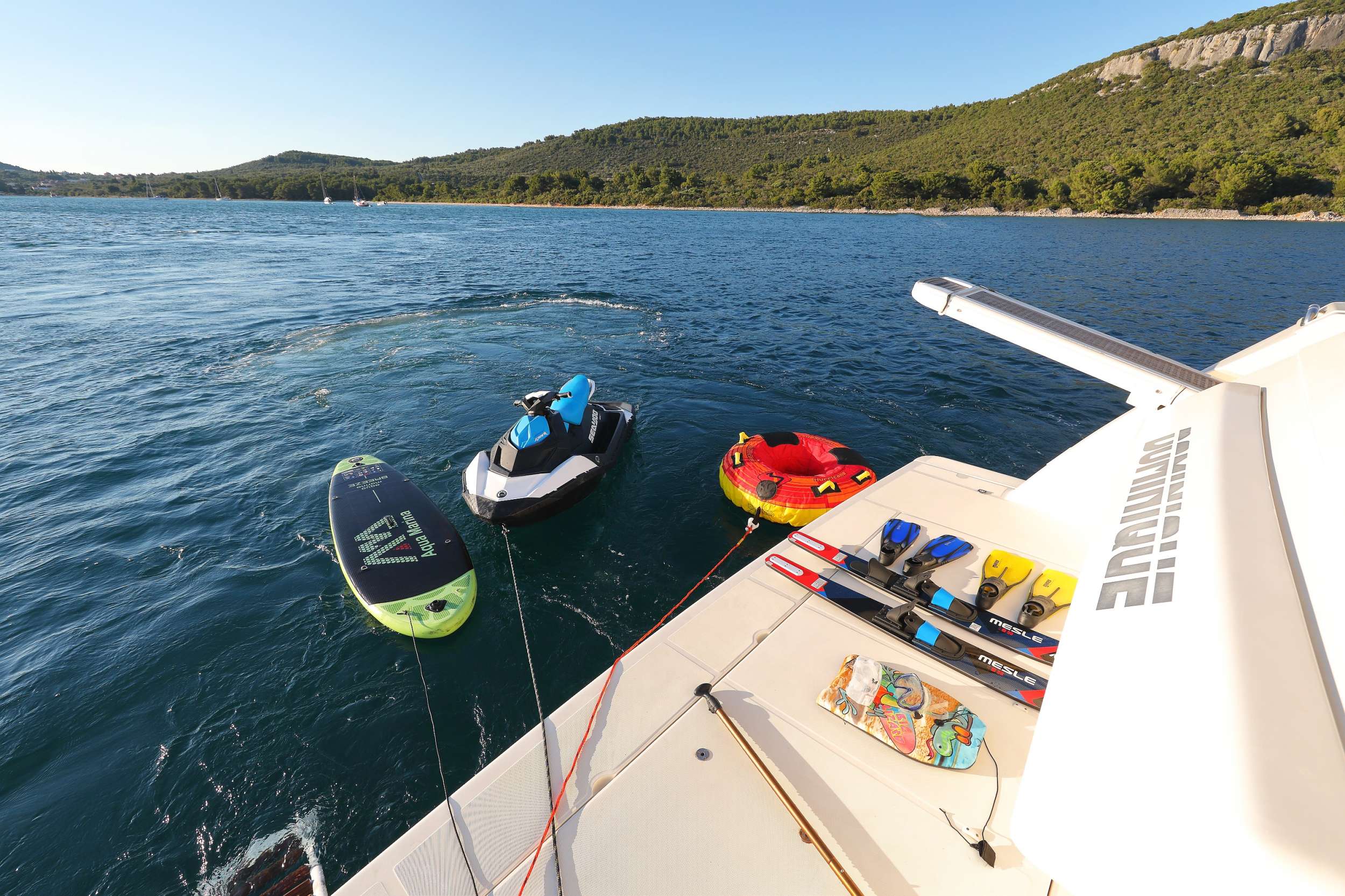Crewed Motor Yacht DOMINIQUE - Ferretti 681 - 4 Cabins - Split - Hvar ...