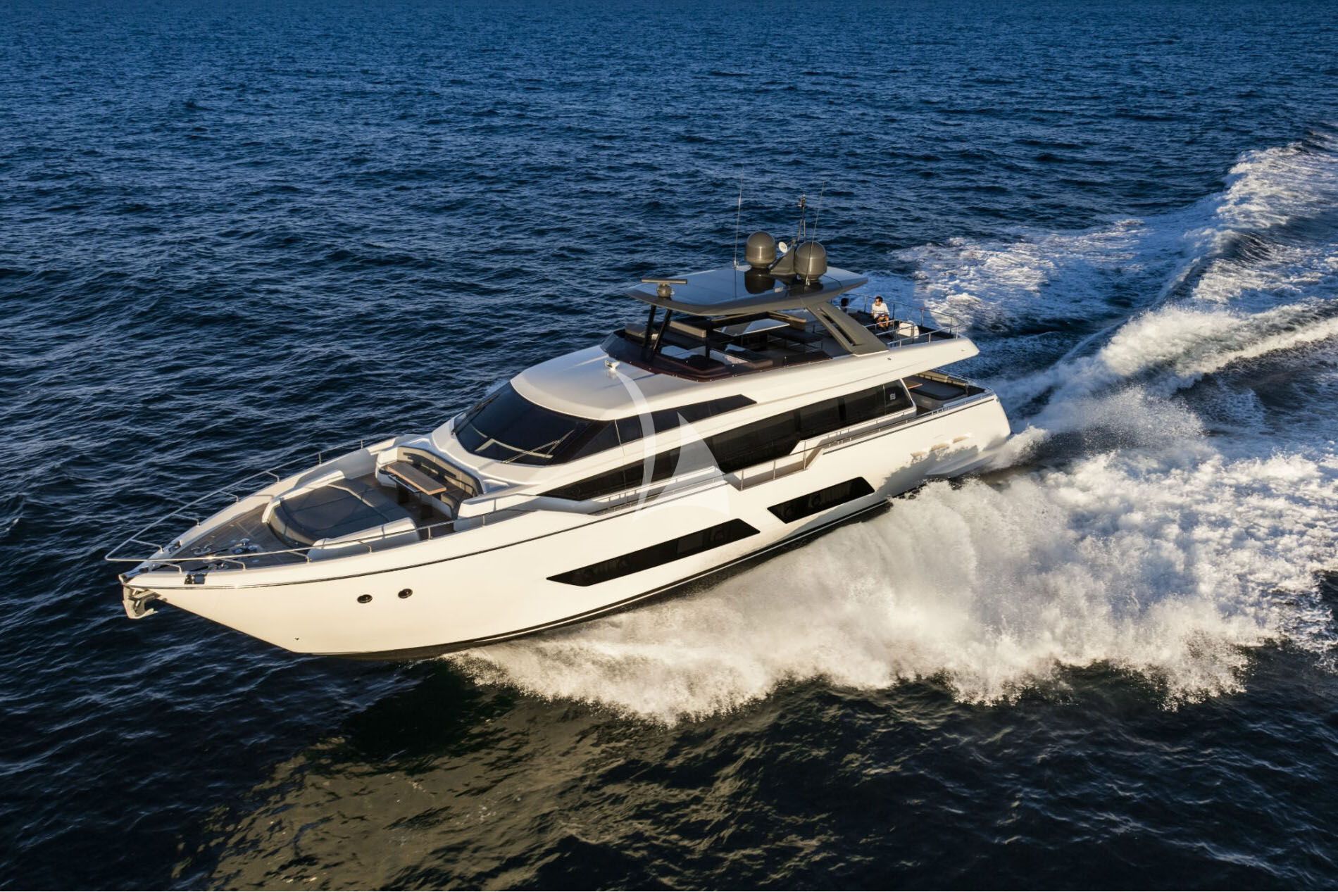 A video tour of a charter yacht from Camogli to Portofino, Italian Riviera