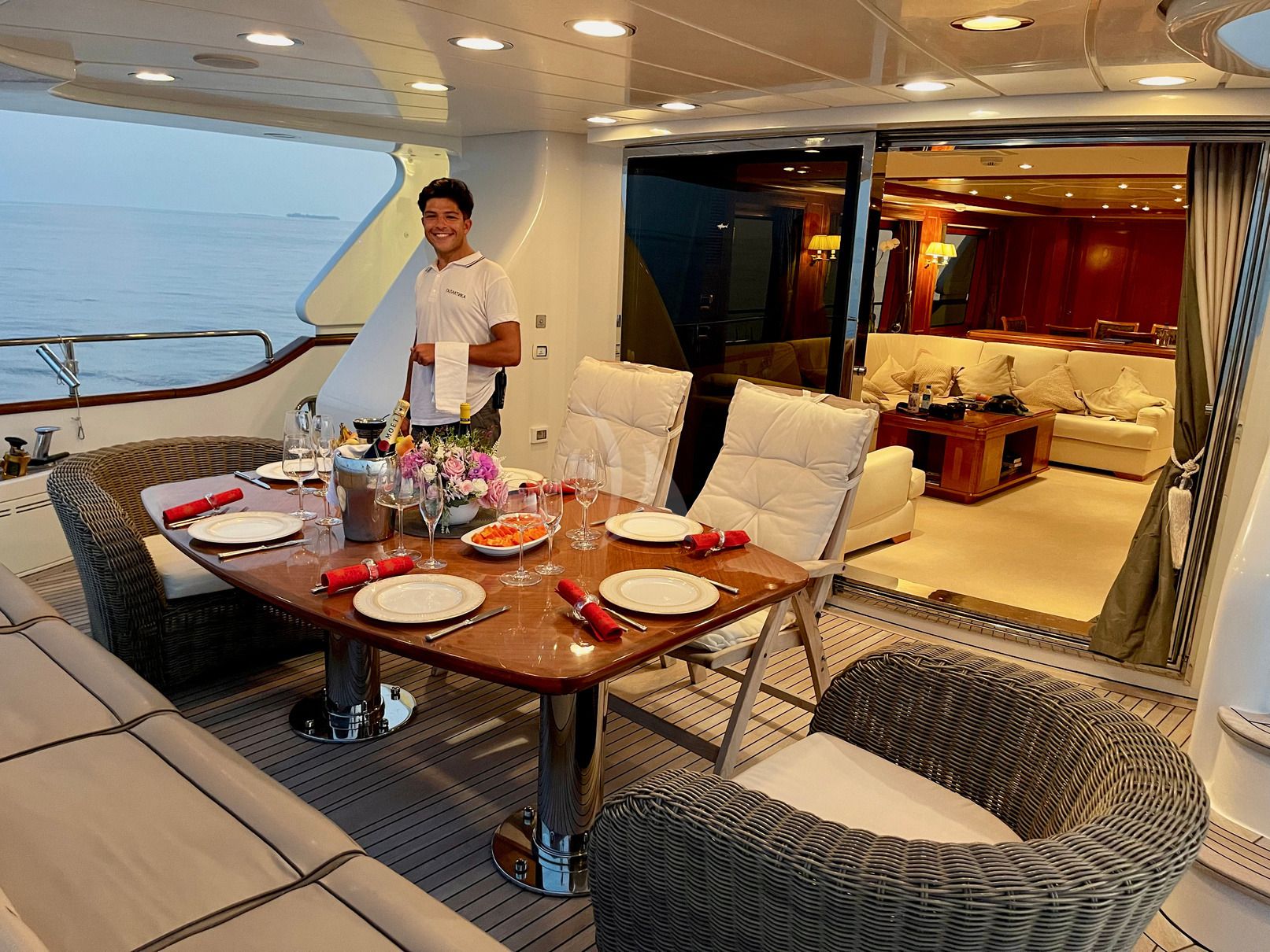 Luxury Crewed Motor Yacht GALAKTIKA SKAY - Benetti 30m - 4 Cabins ...