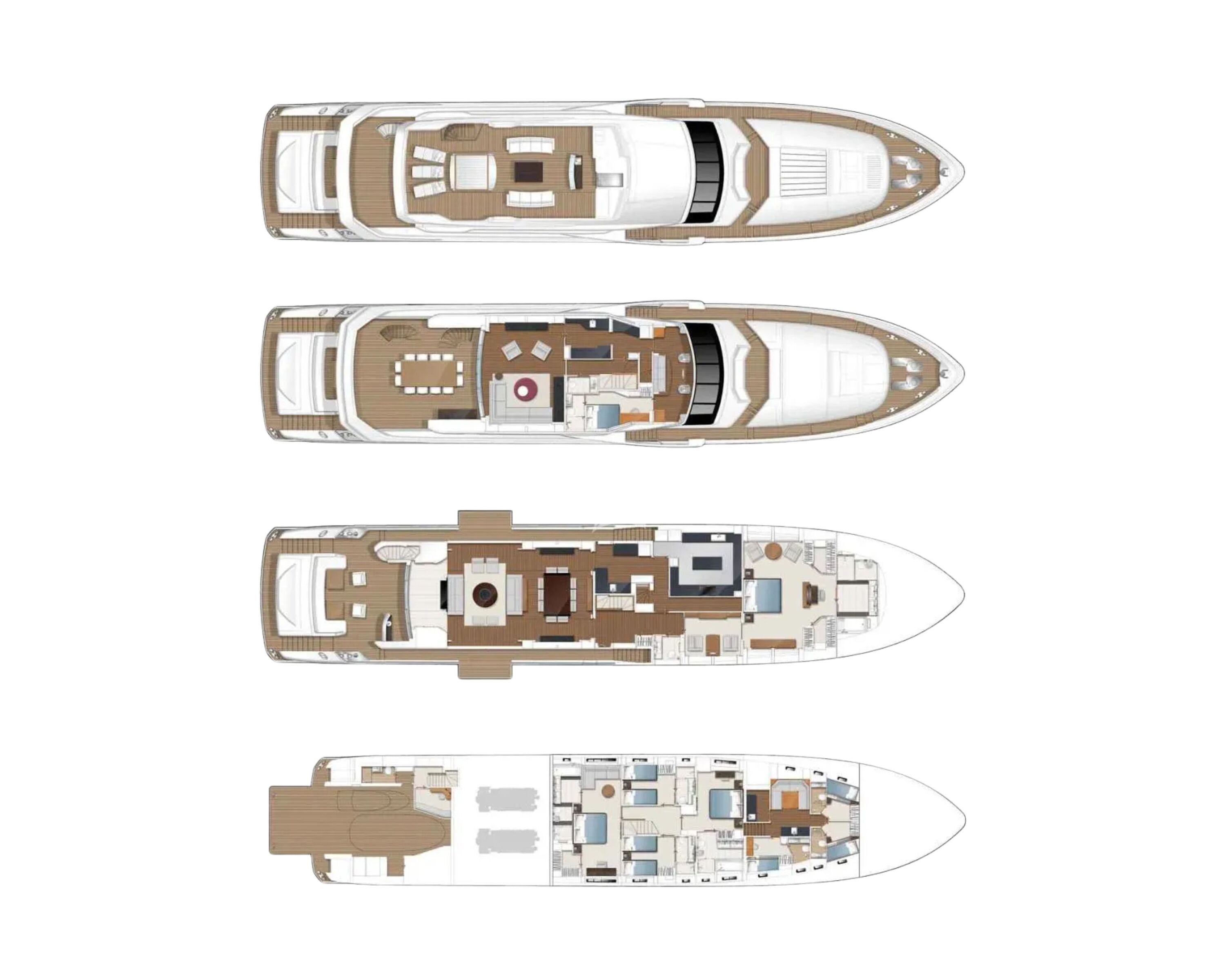 Luxury Crewed Motor Yacht IMPERIAL PRINCESS BEATRICE - Princess 40 - 5 ...