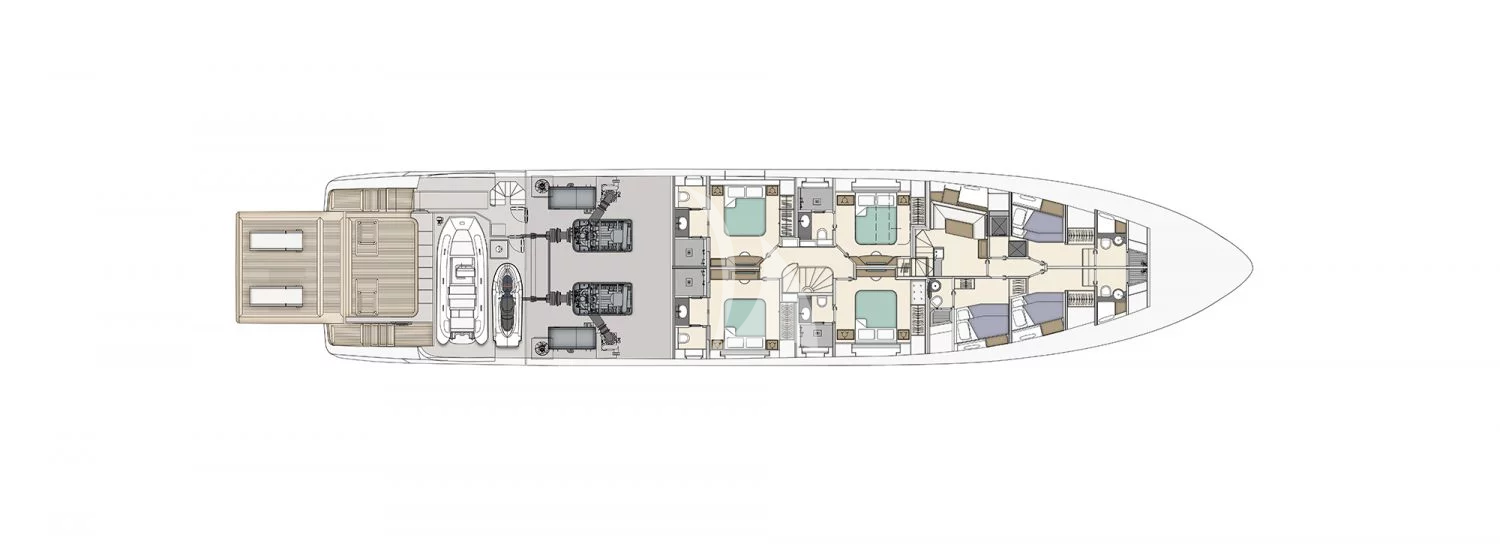 Luxury Crewed Motor Yacht LEGEND - Benetti 121 - 5 Cabins - Cannes ...
