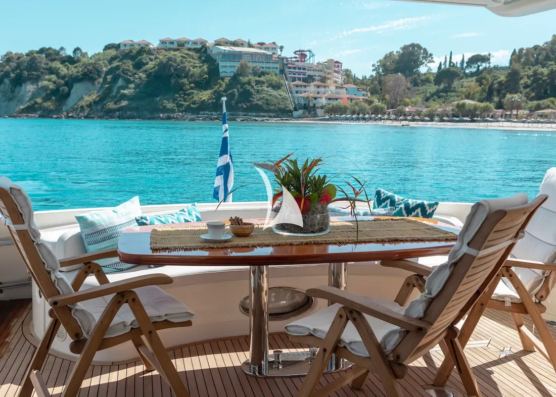 Crewed Motor Yacht MANU - Azimut 68 - 4 Cabins - Athens - Mykonos ...