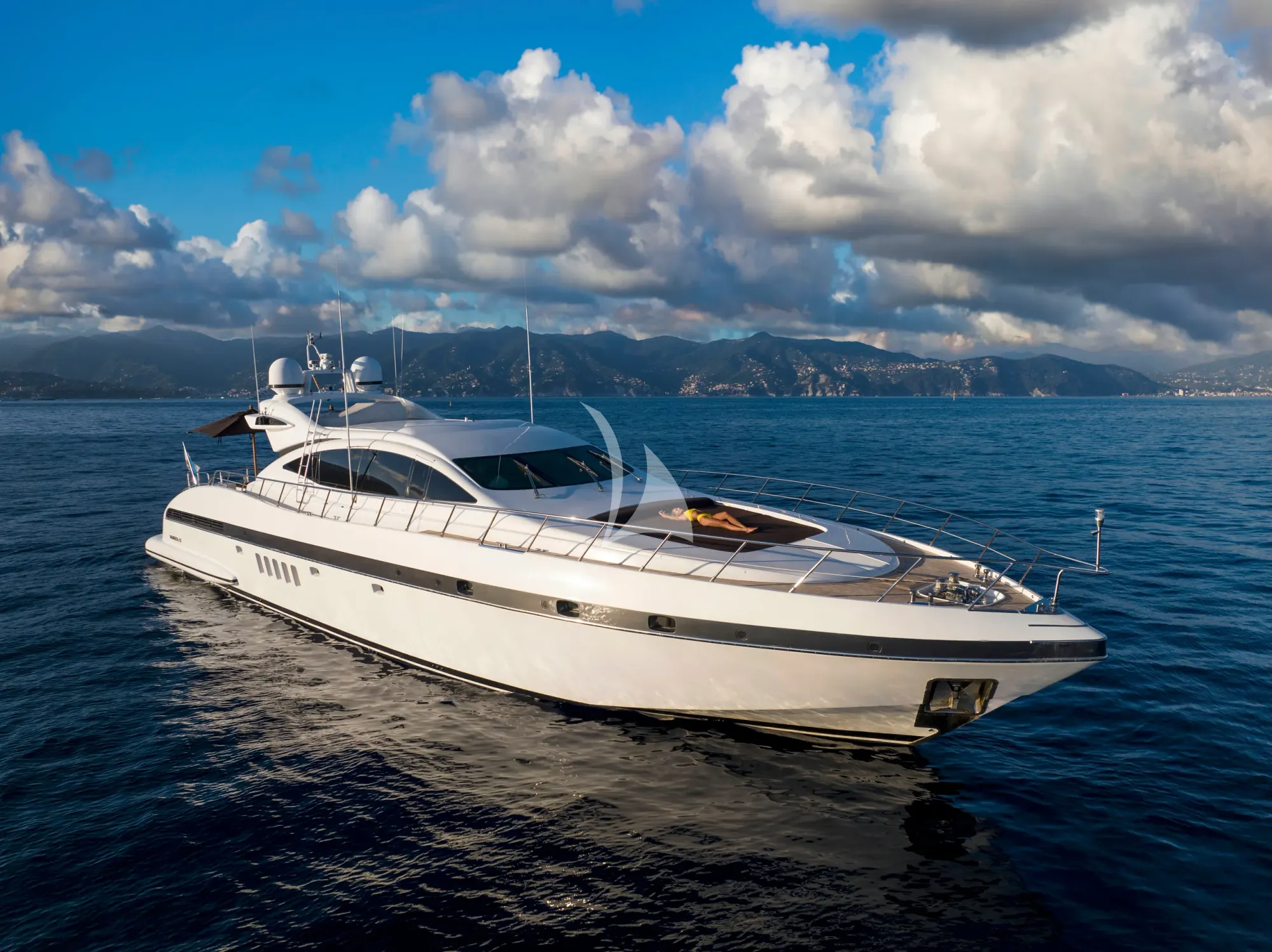 Crewed Motor Yacht MANU - Mangusta 92 - 4 Cabins - Porto Cervo - Olbia ...