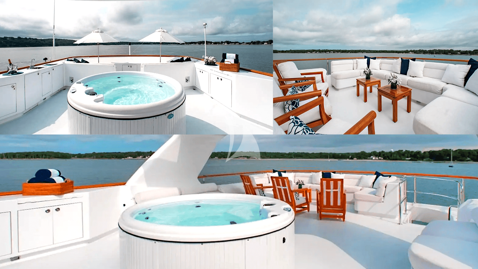 Luxury Crewed Motor Yacht PACKAGE DEAL - Trident 40m - 5 Cabins - St ...