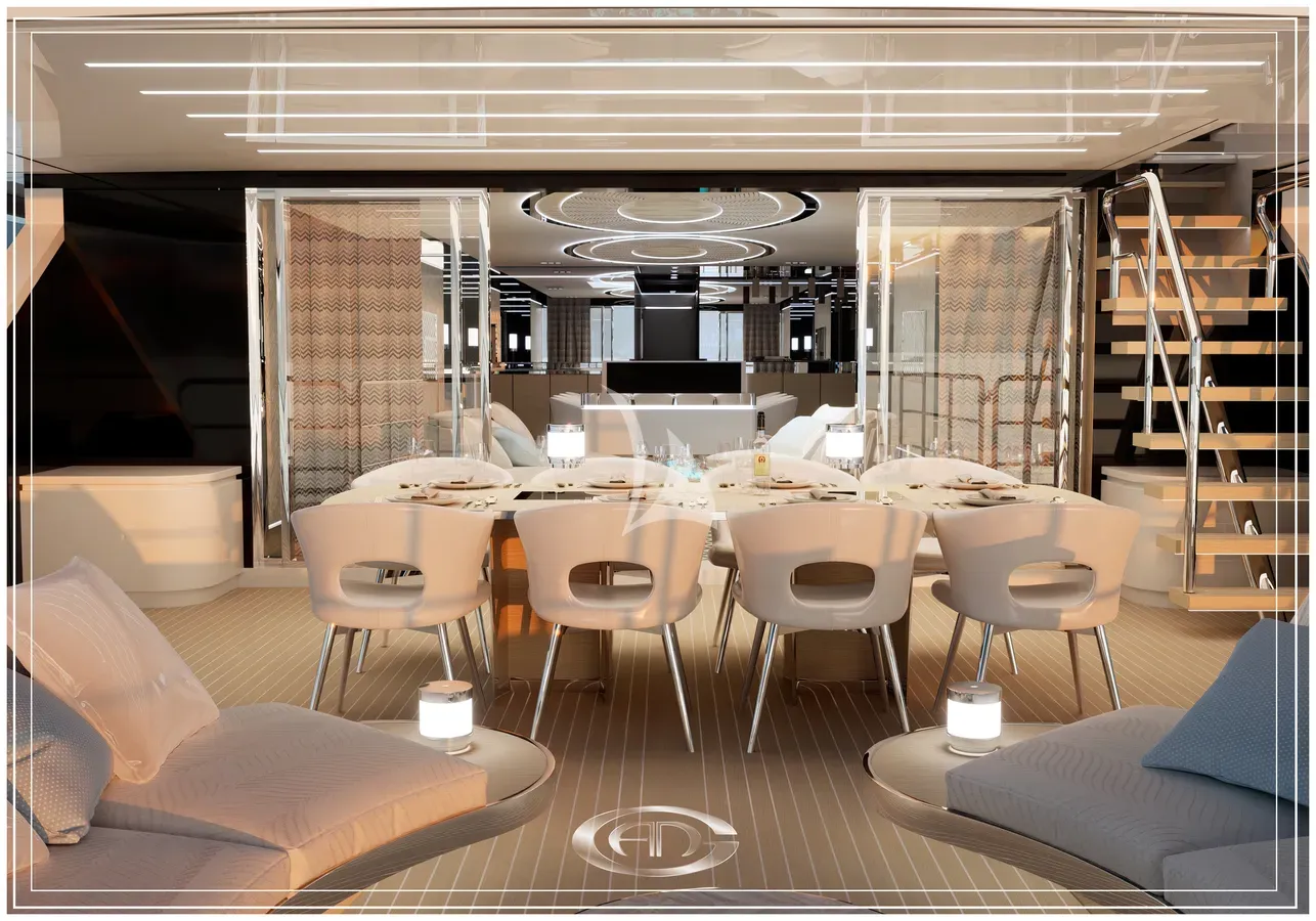 Luxury Crewed Motor Yacht RENATA - Cerri Cantieri Navali 40m - 6 Cabins ...