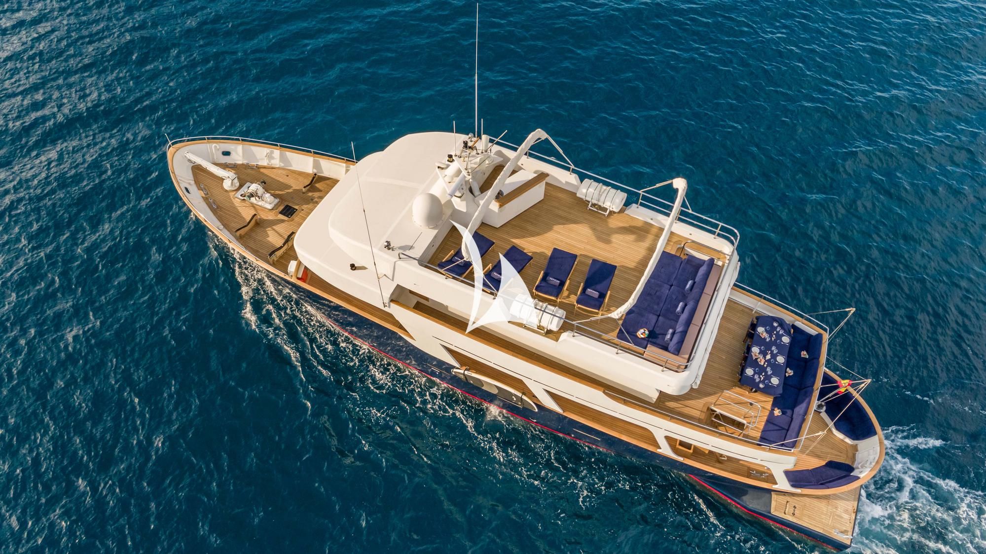 Luxury Crewed Motor Yacht SEMAYA - 31m Navetta - 5 Cabins - Ibiza ...