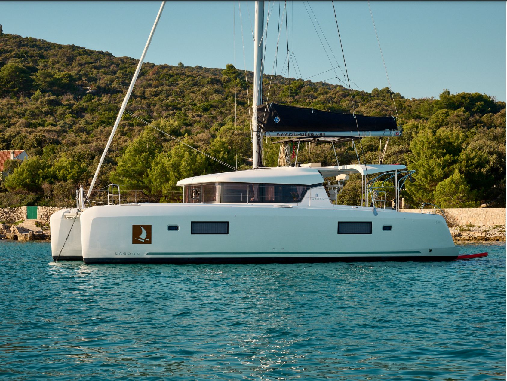 Charter Catamaran JASMINE - Lagoon 42 - 4 Cabins - Trogir - Split ...