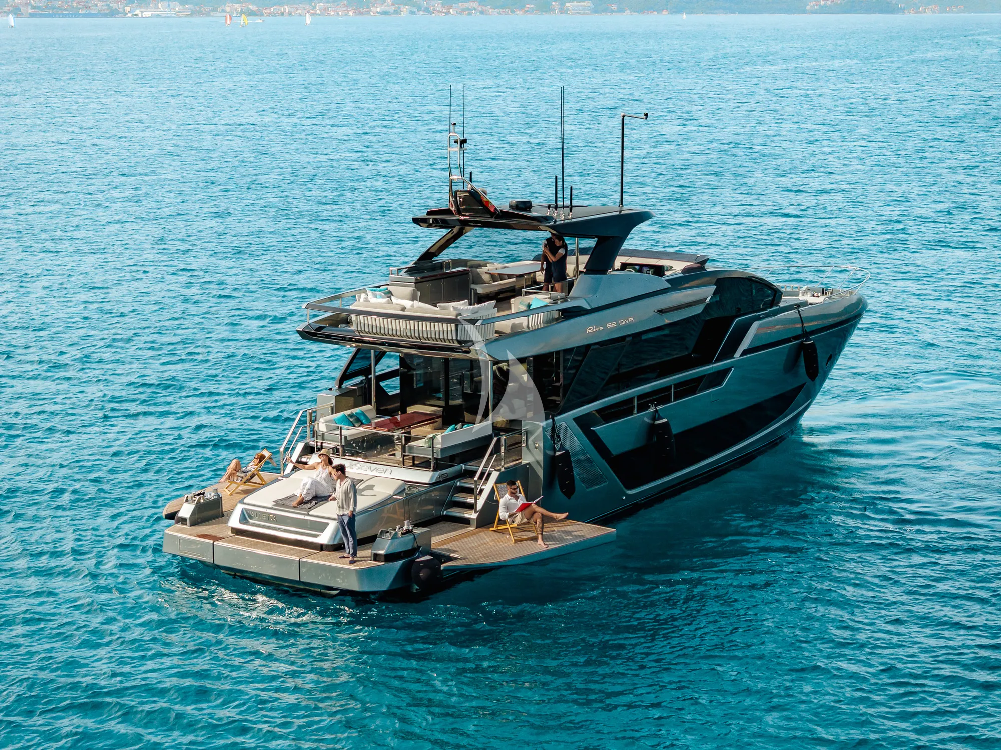 Luxury Crewed Motor Yacht X SEVEN - Riva Diva 82 - 4 Cabins - Salerno ...