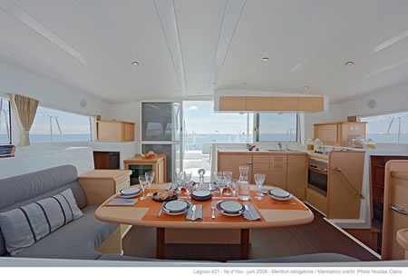 Bareboat Catamaran Lagoon 421 - 4 + 1 Cabins - Tuscany - Italy Photos ...