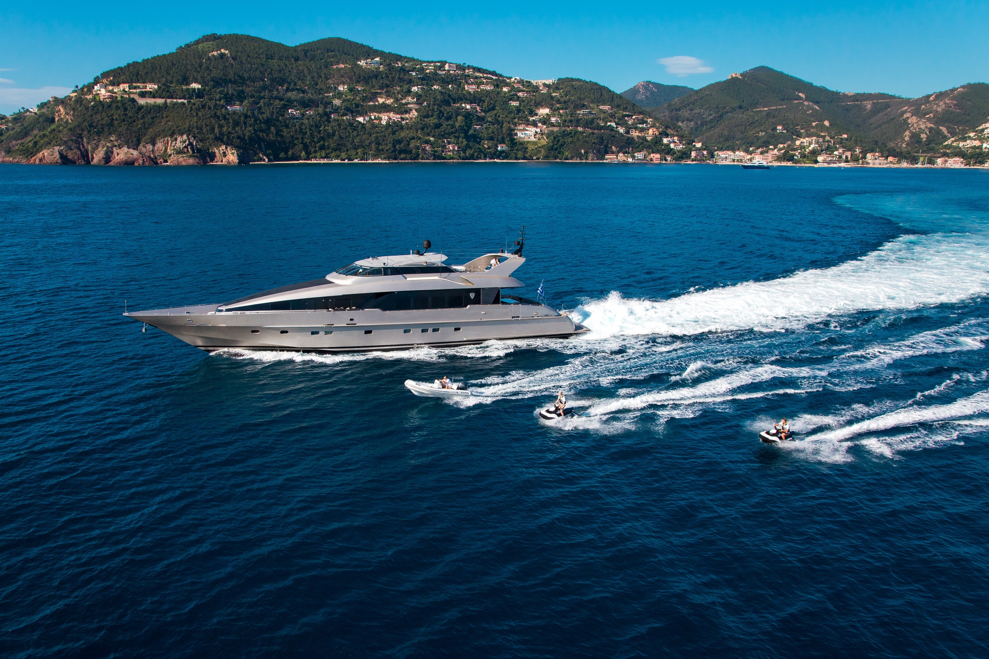 Luxury Crewed Motor Yacht PANDION - Heesen 120 - 4 Cabins - Athens ...