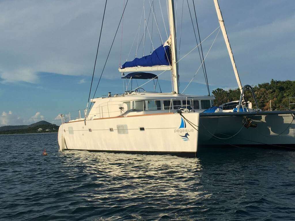 Luxury Crewed Catamaran PEGASUS - Lagoon L50 - 3 Cabins - Virgin ...