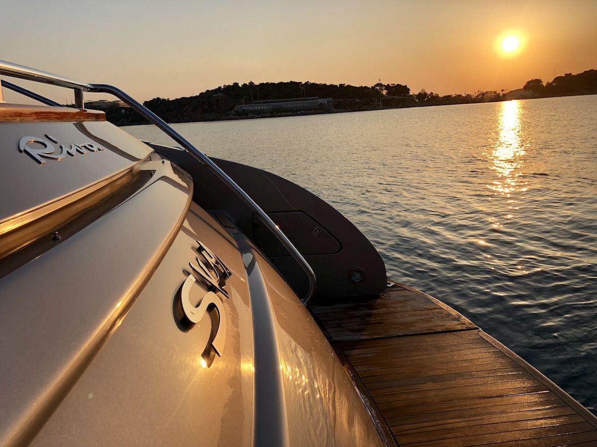 Luxury Crewed Motor Yacht SKY - Riva 64 - 3 Cabins - Kos - Athens ...