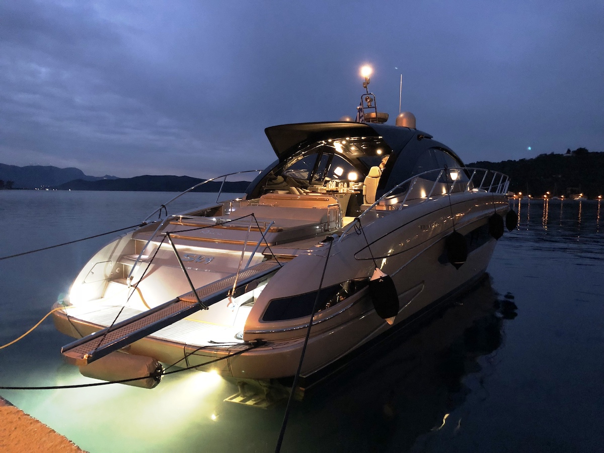 Luxury Crewed Motor Yacht SKY - Riva 64 - 3 Cabins - Kos - Athens ...