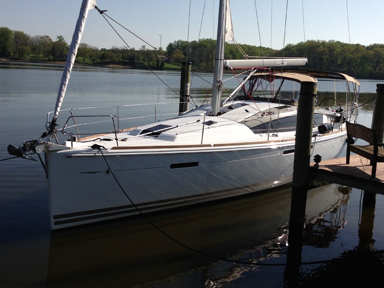 Bareboat Sailing Yacht Jeanneau Sun Odyssey 44DS - 2 Cabins - 2013 ...